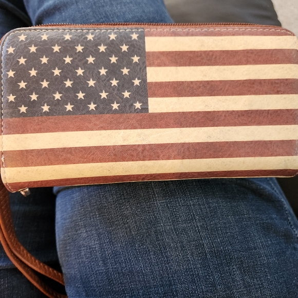 Bags | American Flag Wallet | Poshmark